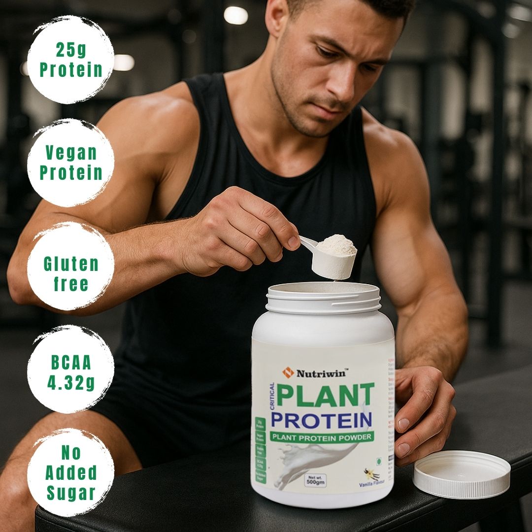 Critical Plant Protein - Vanilla Flavour – Nutriwin Healthcare LLP ...