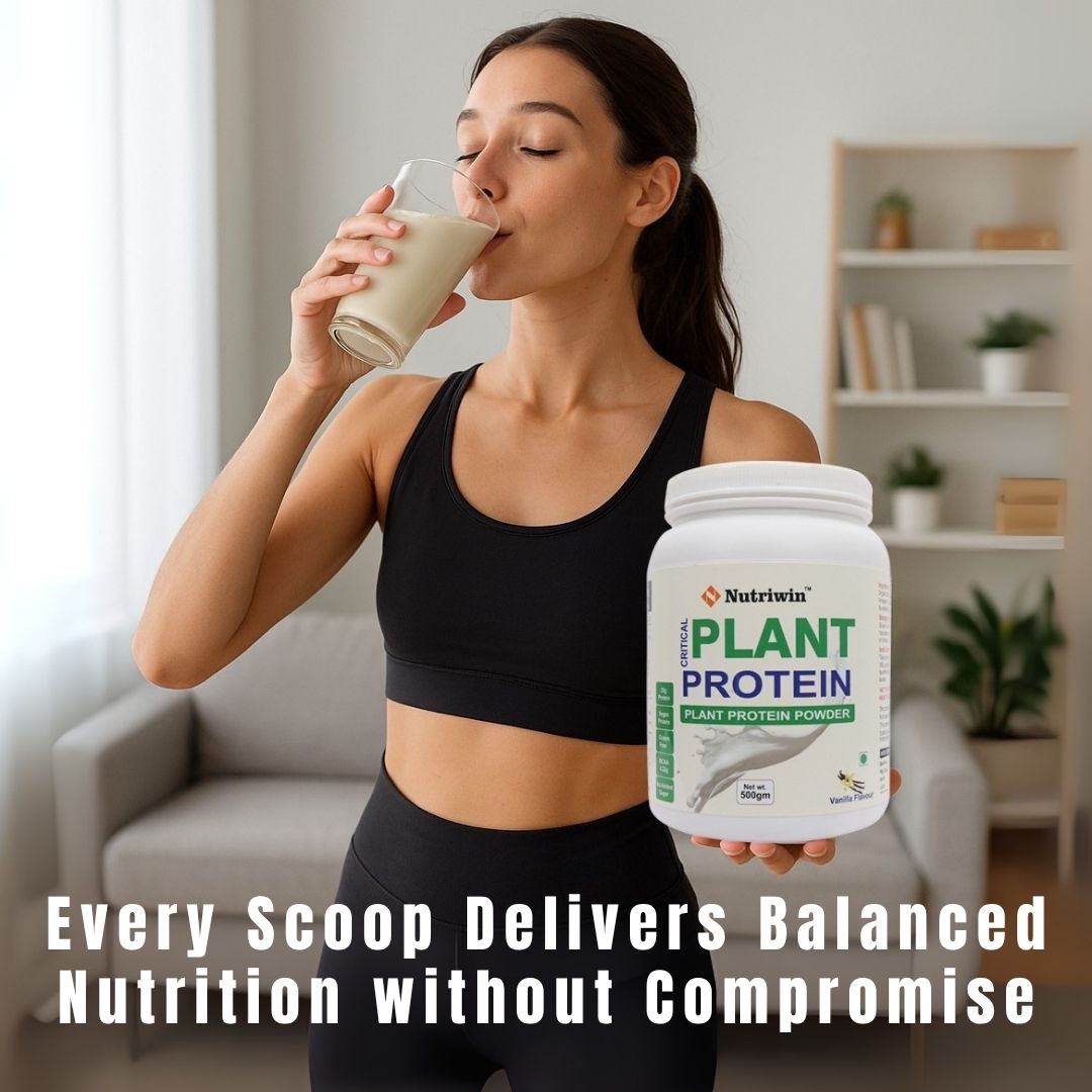 Critical Plant Protein - Vanilla Flavour – Nutriwin Healthcare LLP ...